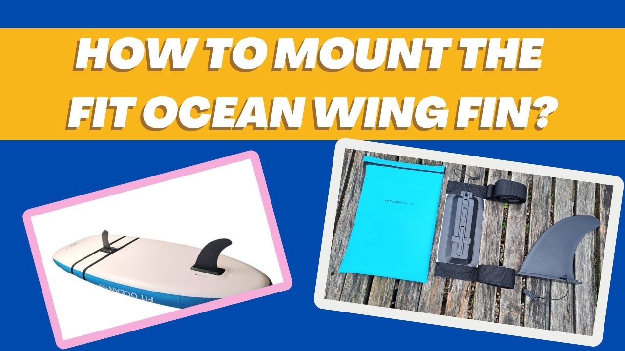 How to mount the FIT OCEAN Wing Fin? | Switzerland - YouTube
