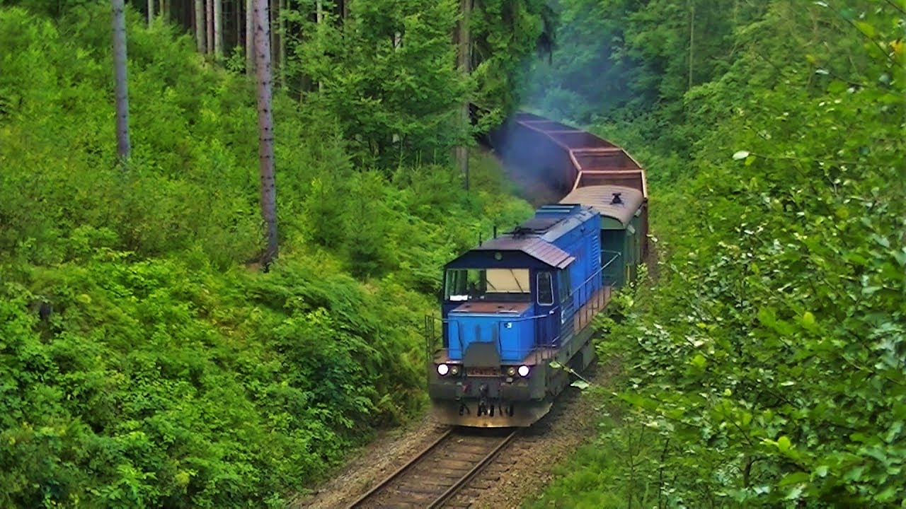 Vlaky:742 146 na manipulačním vlaku,13.8.2014 - YouTube