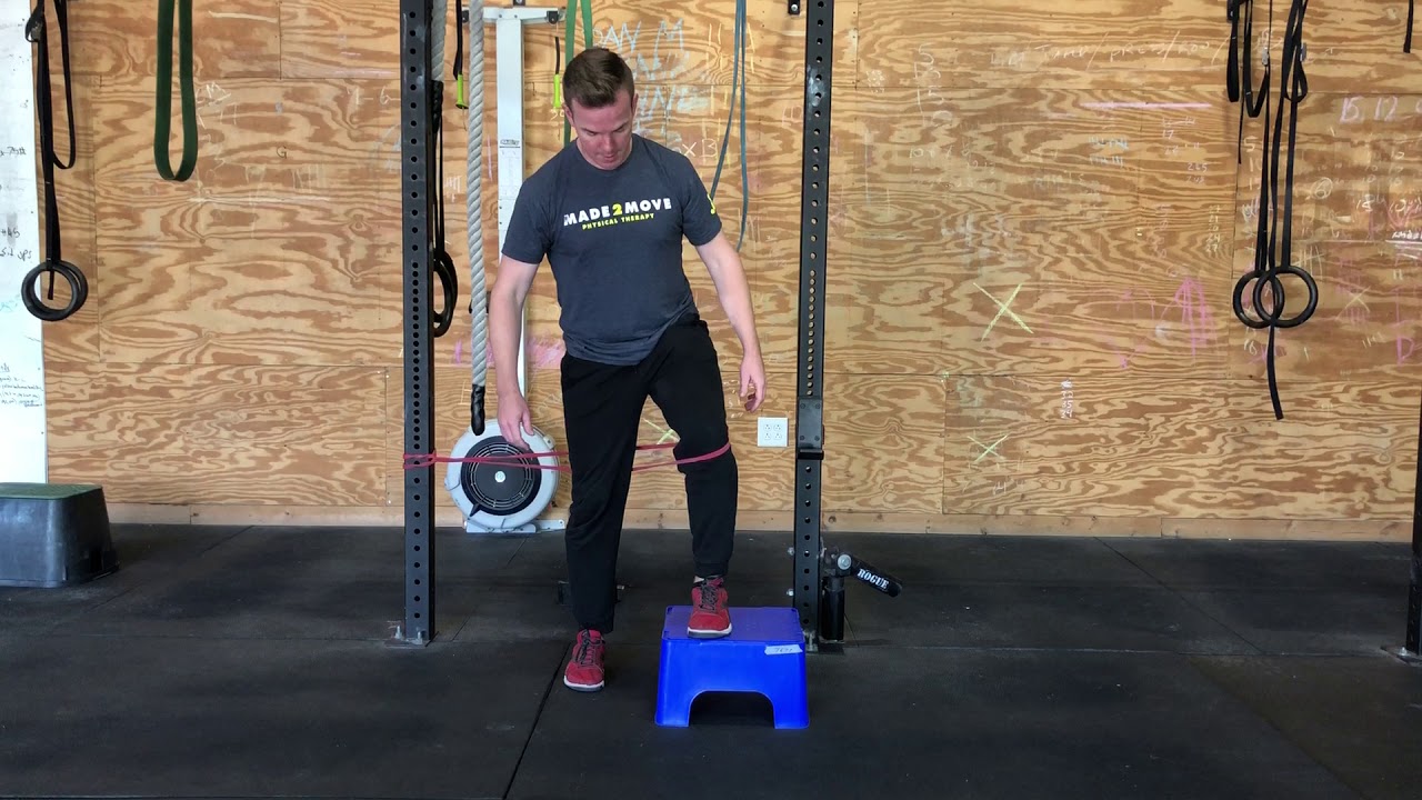 Lateral Step Down with Banded RNT - YouTube
