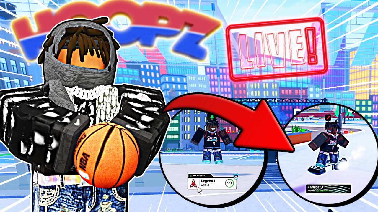 CRAZY HOOPZ UPDATE LIVESTREAM!! 🔴🔴 | (ROBLOX HOOPZ) | *W/ Facecam ...