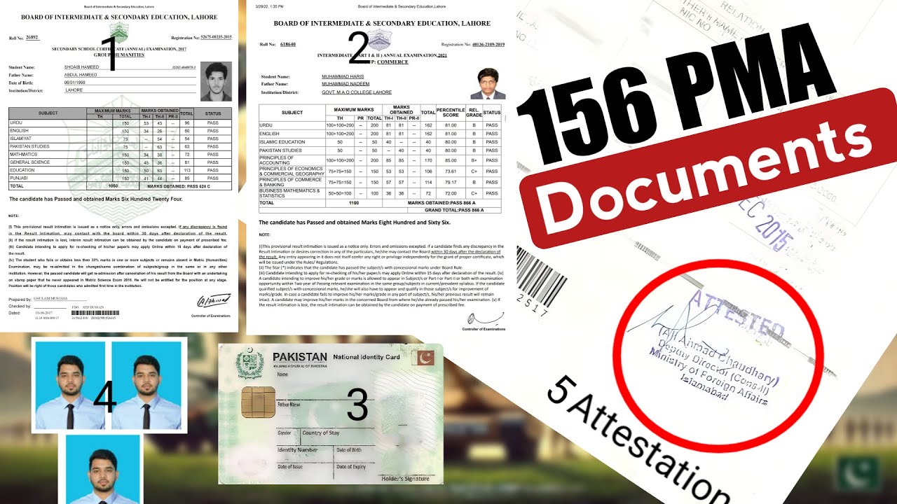 156 PMA Long Course Documents || PMA Required Documents - YouTube