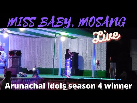 Baby mosang live presentation at kharsang moh mol festival🎉 prdeshiya 🎵songs...