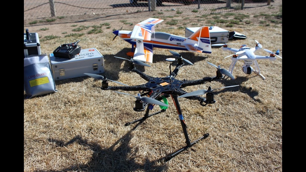 S550 Hexacopter Flying w/ NAZA V2 - YouTube