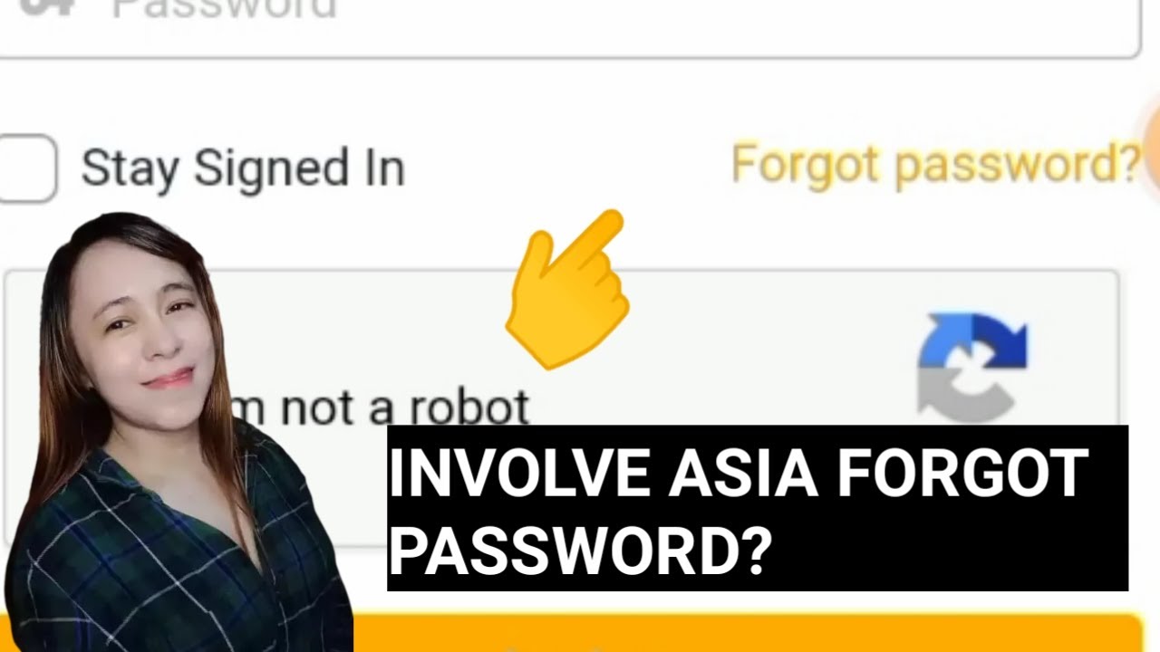 INVOLVE ASIA RESET PASSWORD || 27jane - YouTube
