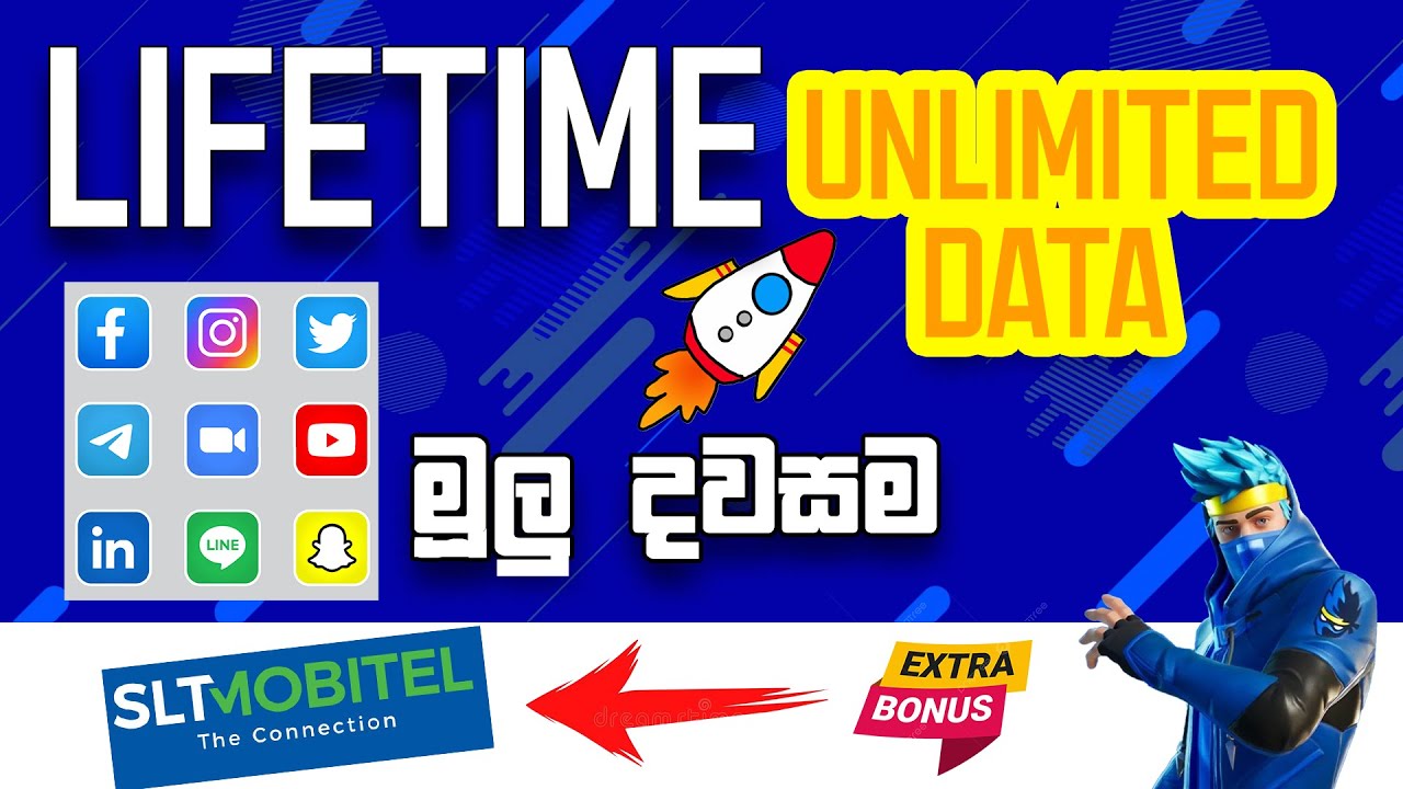 SLT Mobitel New Offer 2024 | SLT Unlimited Data 2024 | 300Mbps Speed ...
