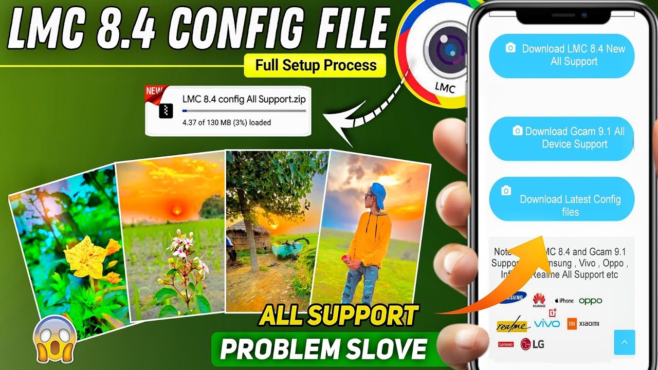 LMC 8.4 Camera with Config files Download & Setup process All Android ...