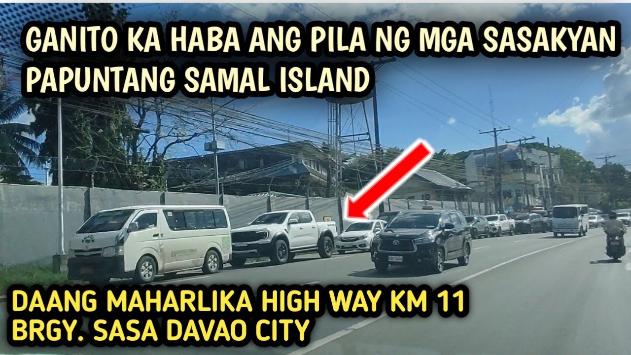 DAVAO CITY TRAFFIC UPDATE FEATURING DAANG MAHARLIKA HIGH WAY KM 11 BRGY ...