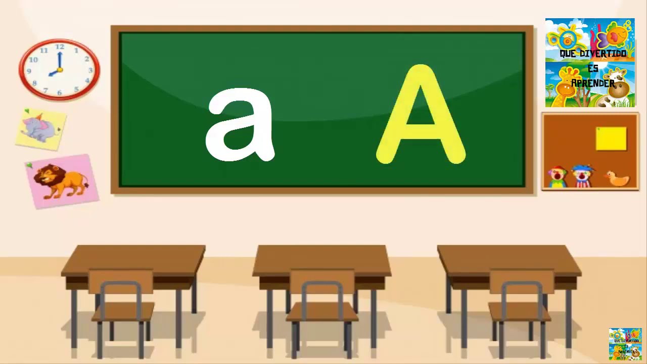 APRENDIENDO A ESCRIBIR Y RECONOCER LA VOCAL A - YouTube