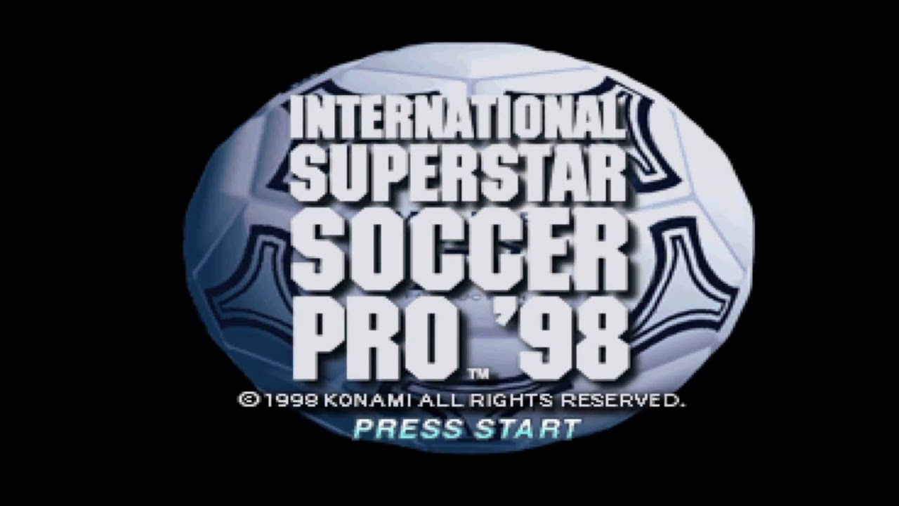 ISS Evolution Pro 98 - PlayStation - Gameplay - YouTube