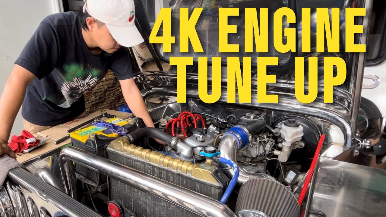 Paano mag TUNE UP ng 4K ENGINE | Valve Clearance - YouTube
