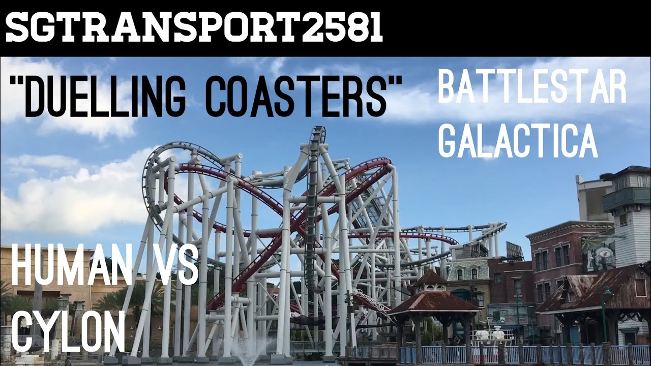 [USS] Battlestar Galactica Human Vs Cylon World’s tallest duelling ...