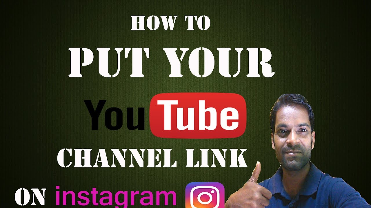 How To Put Your YouTube Channel Link On Instagram YouTube how-to-put-your-youtube-channel-link-on-instagram-youtube