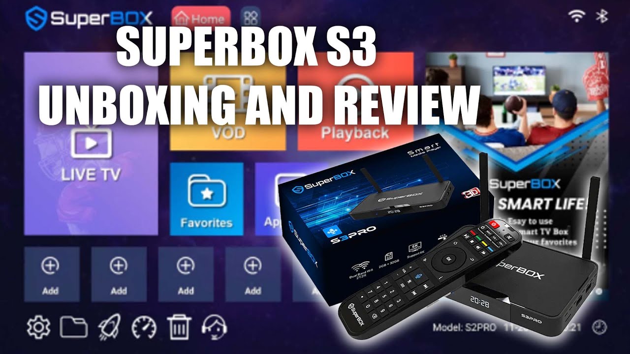 Superbox S3 Unboxing and Review 2022 - YouTube