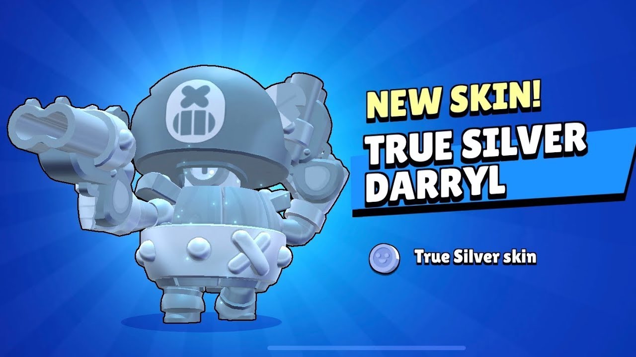 True Silver Darryl! | Brawl Stars - YouTube