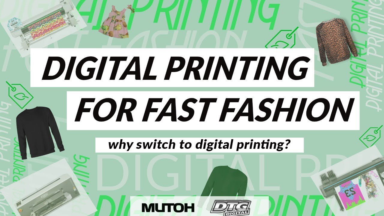 How Digital Printing is Changing the Fashion Industry - YouTube