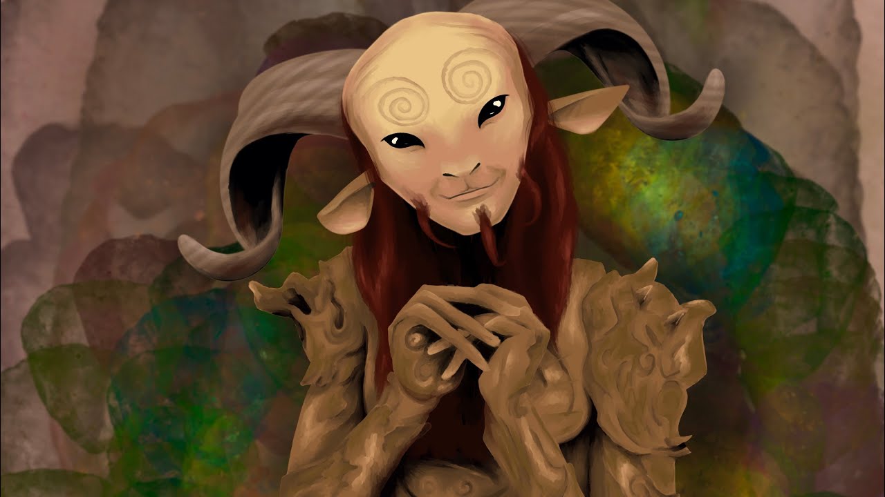 El Fauno “Pans Labyrinth” Timelapse Art - YouTube