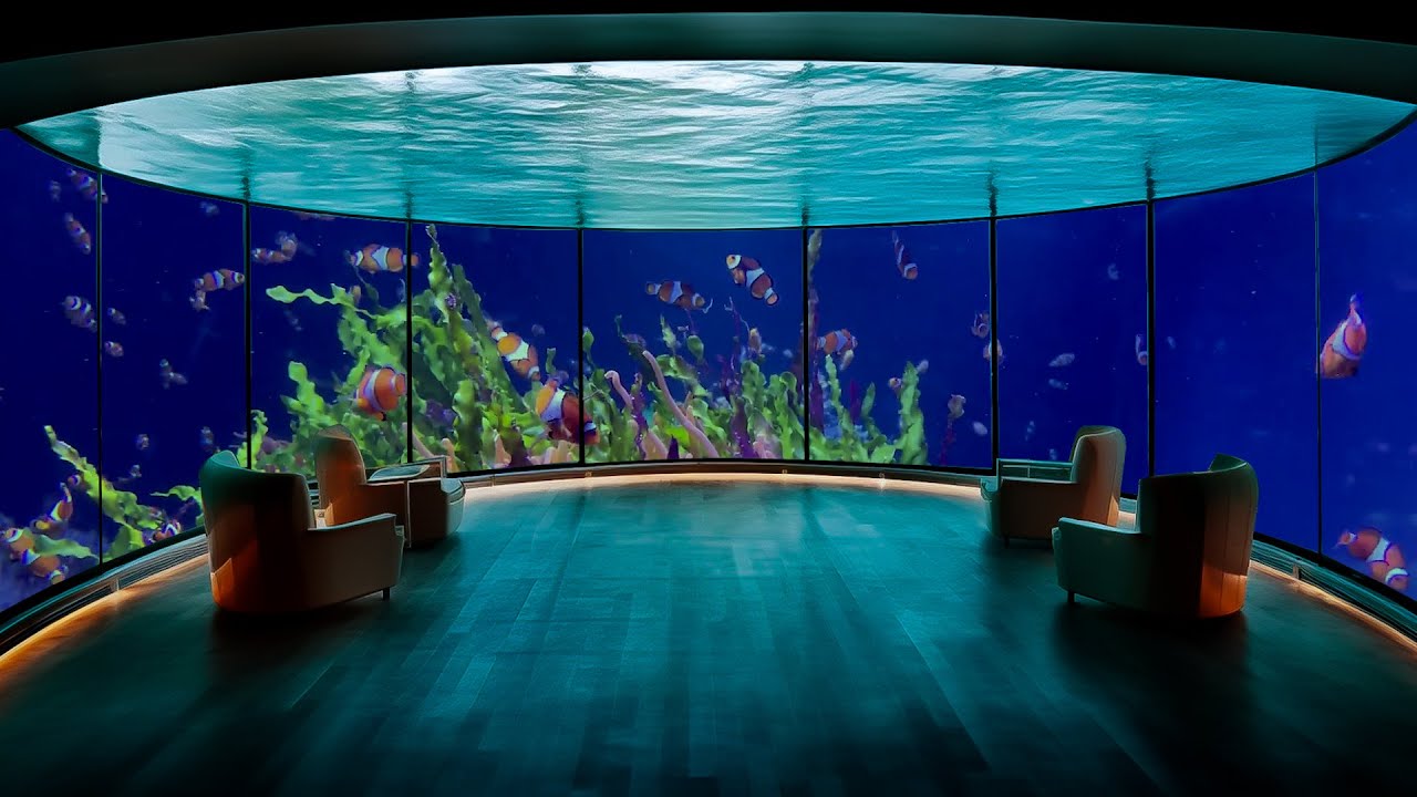 Healing the soul with the sound of the deep sea | Deep Sea Room | 8 ...