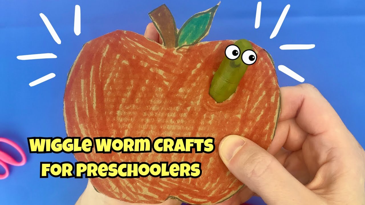 Wiggle Worm Crafts for Kids | Easy Preschool DIY + Original Song! - YouTube