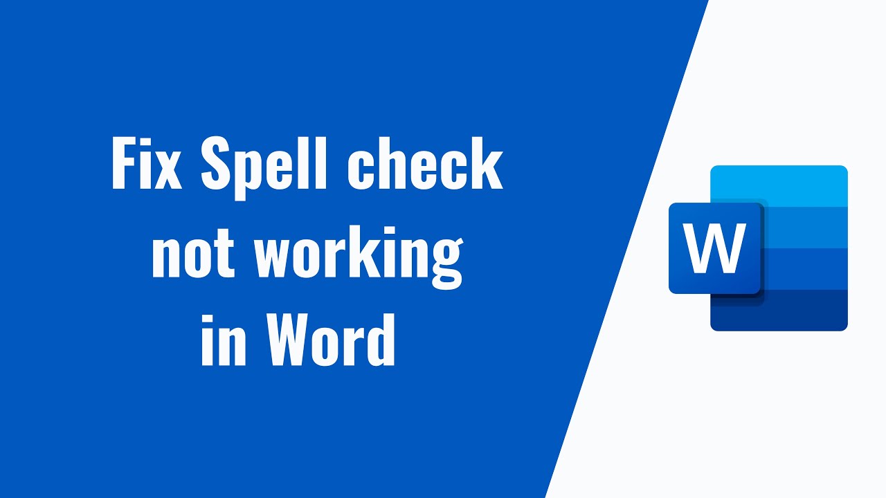 Fix Spell Check Not Working In Ms Word Solution Spell Check Not Fix Spell Check Not Working In Ms Word Solution Spell Check Not