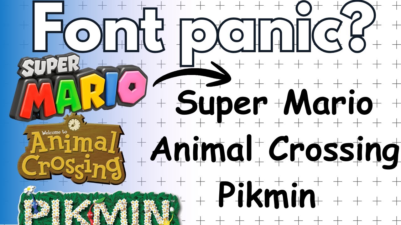What's happening to Nintendo's fonts? - YouTube