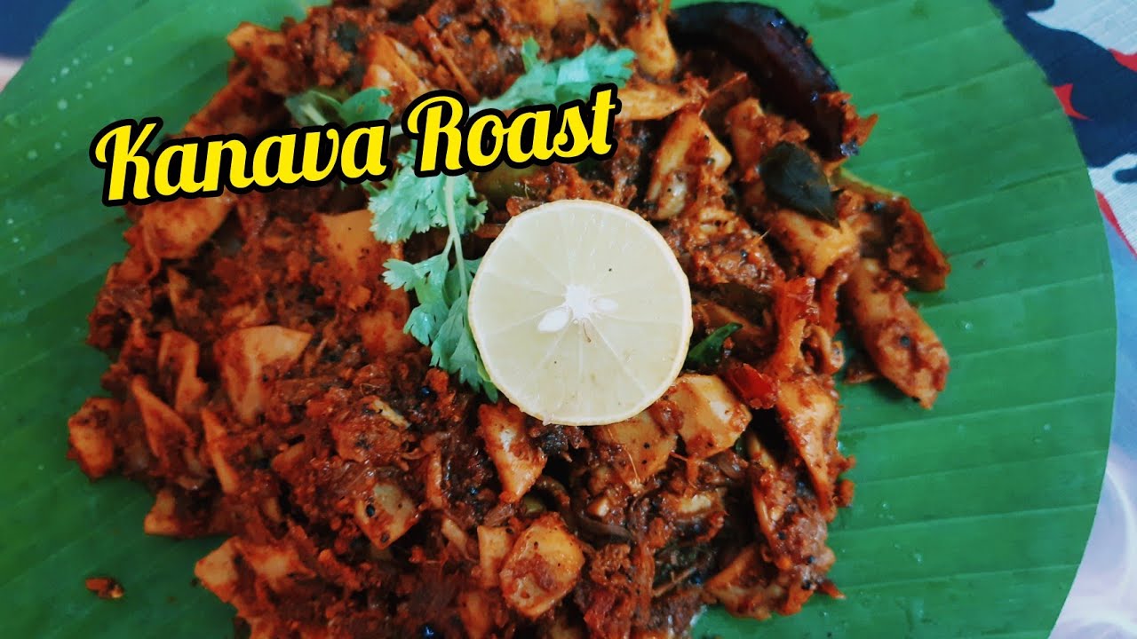 Kannava Roast /Kerala nadan kanava Roast/koonthal Roast/krishna's Food ...