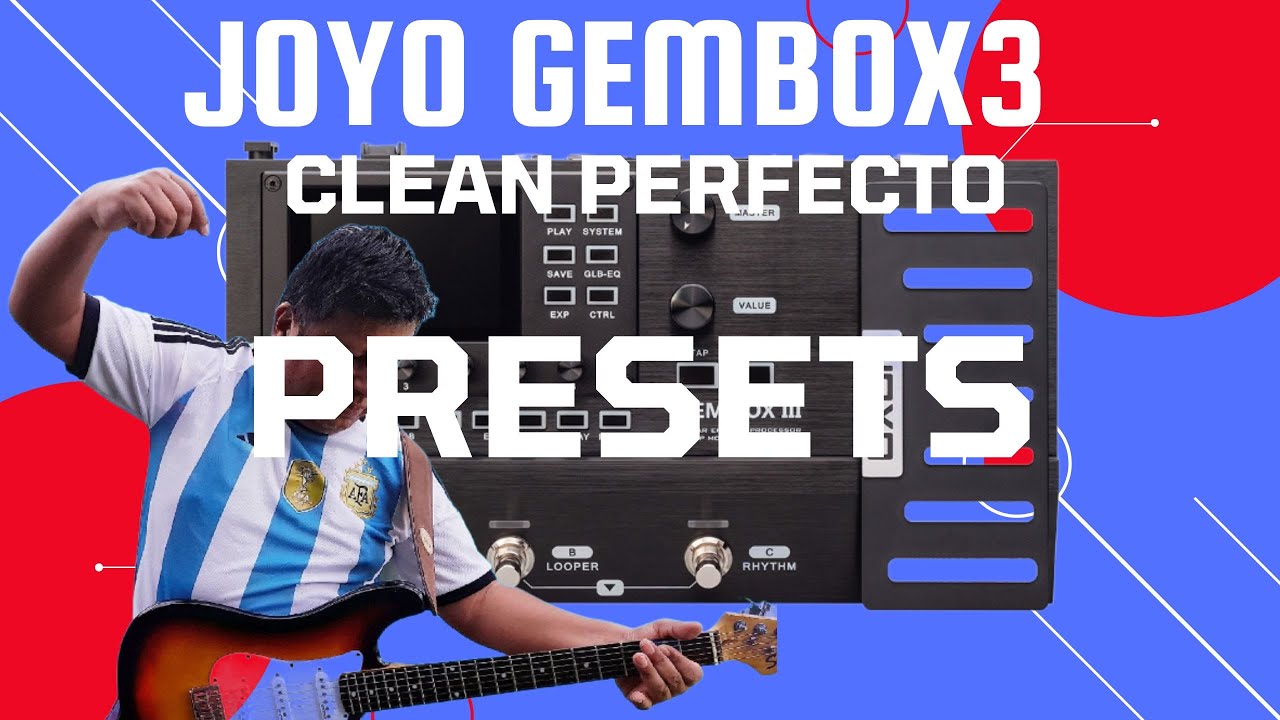 JOYO GEMBOX3-clean perfecto-PRESET - YouTube