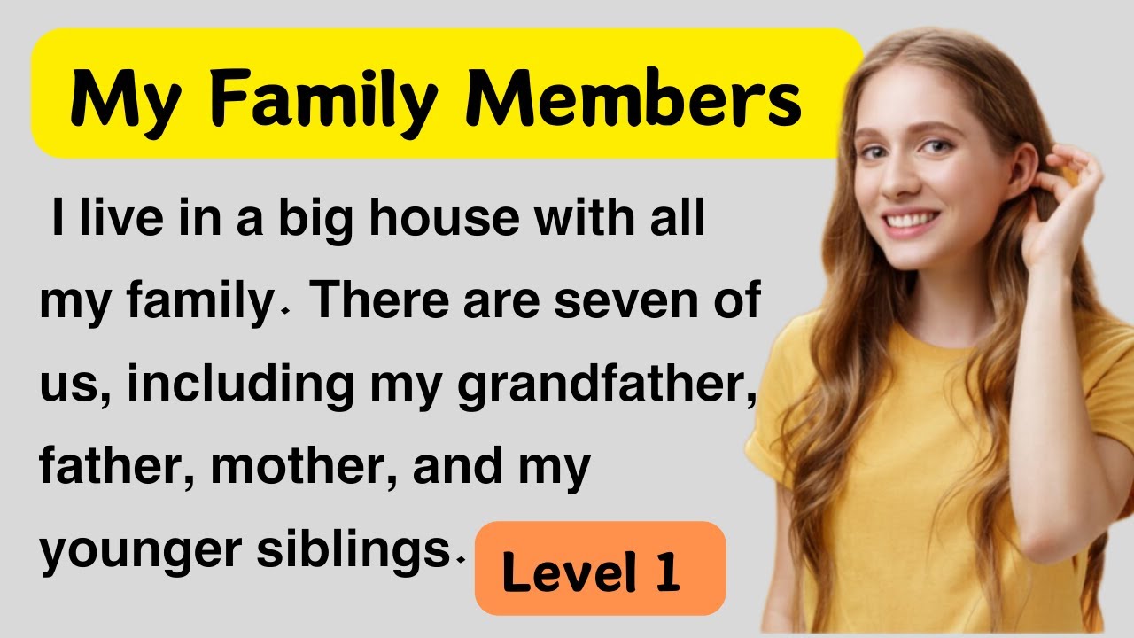 My family members| Improve your English| Dayli English Speaking ...