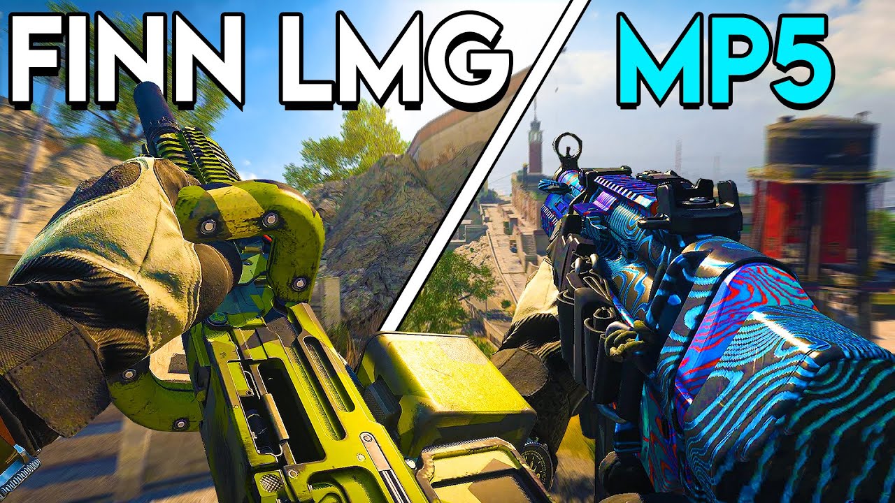 The HIPFIRE FINN LMG and MP5 Warzone Experience... - YouTube