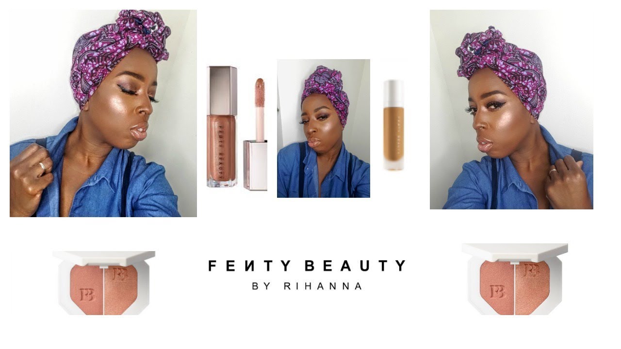 Full Face FENTY BEAUTY By RIHANNA | Ginger Binge - YouTube