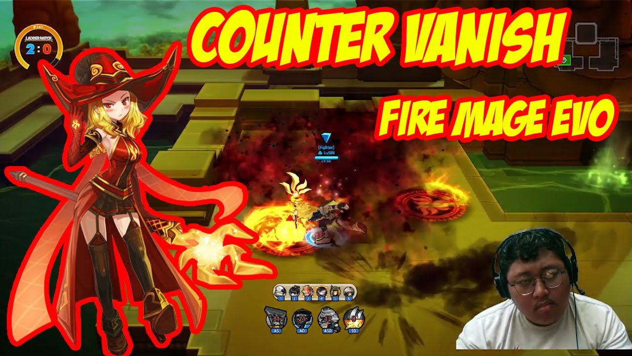 Cara Counter Kabut Vanish Dengan Fire Mage Evolution Ultimate Lost Saga ...