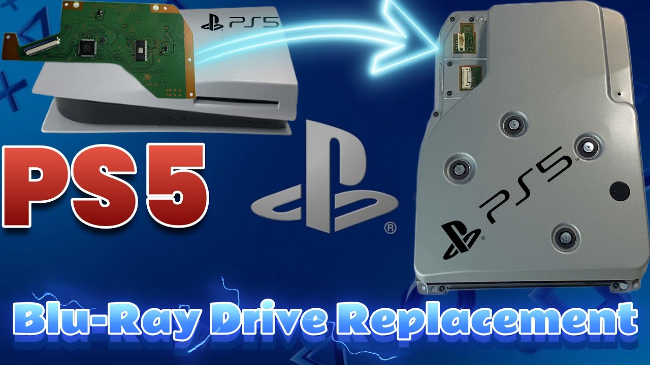 !Easy Fix! - PS5 Blu-Ray Drive Replacement - YouTube