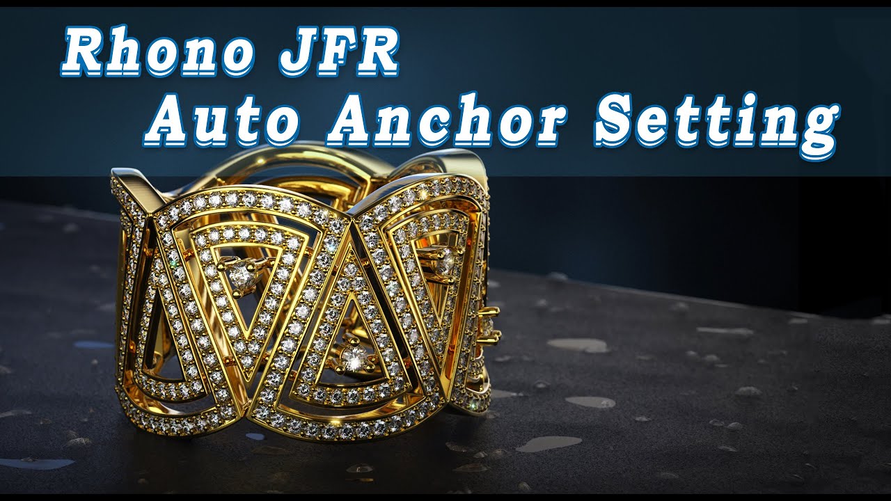 Rhino JFR Auto Anchor setting diamonds - YouTube