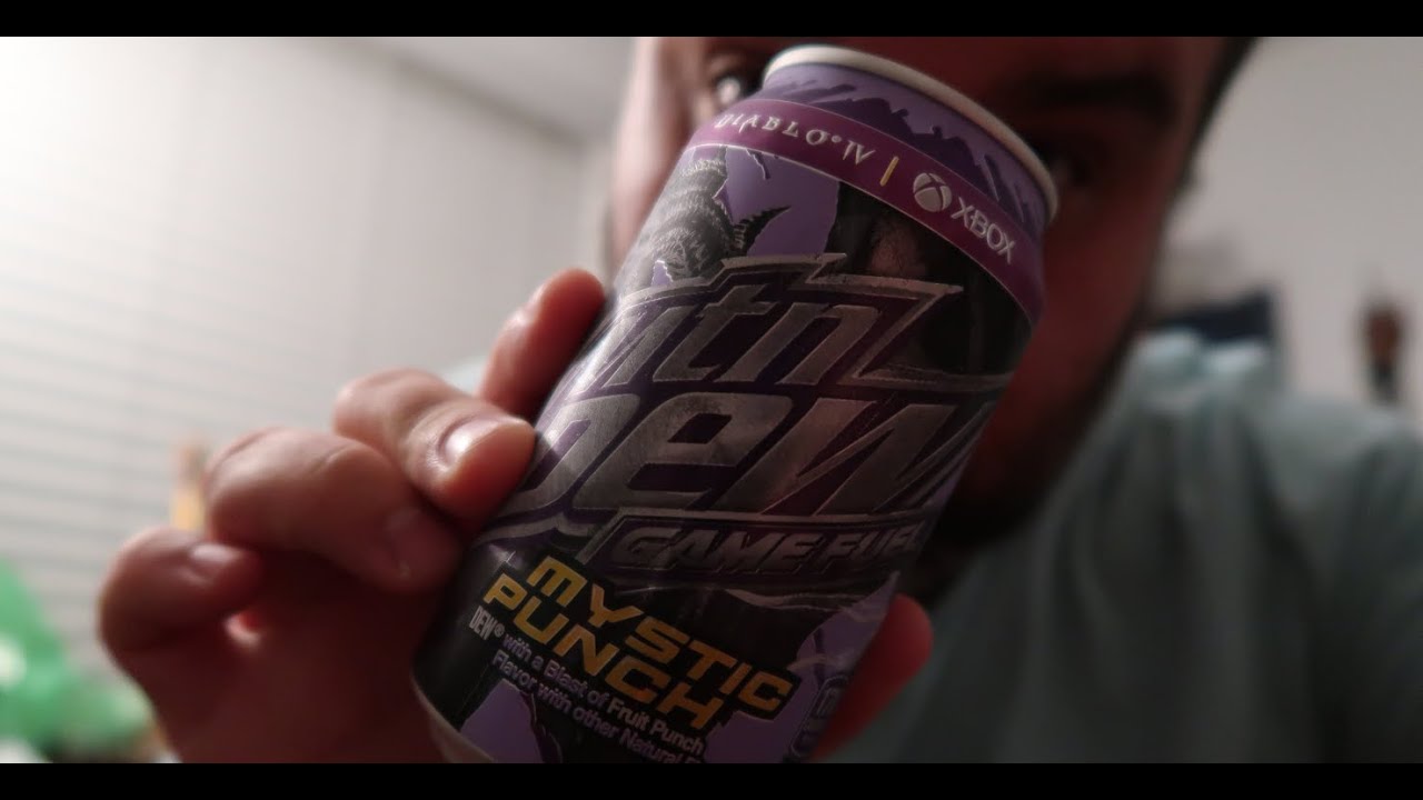 Mtn Dew Game Fuel Mystic Punch Review & Taste Test 2023 - YouTube