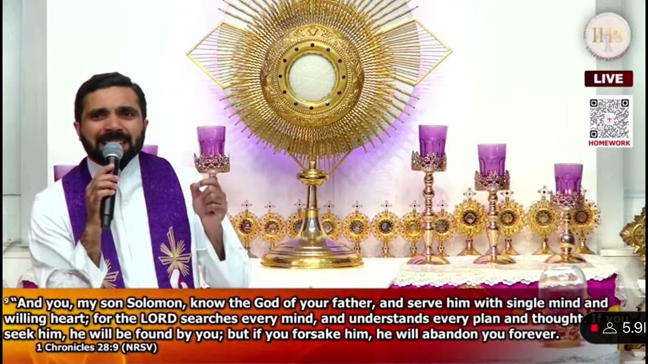 To become holy, you will have to follow the commands of God. - YouTube