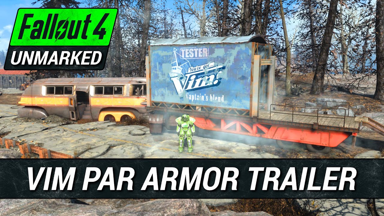 Vim Power Armor Trailer | Fallout 4 Unmarked | Ep. 1058 - YouTube