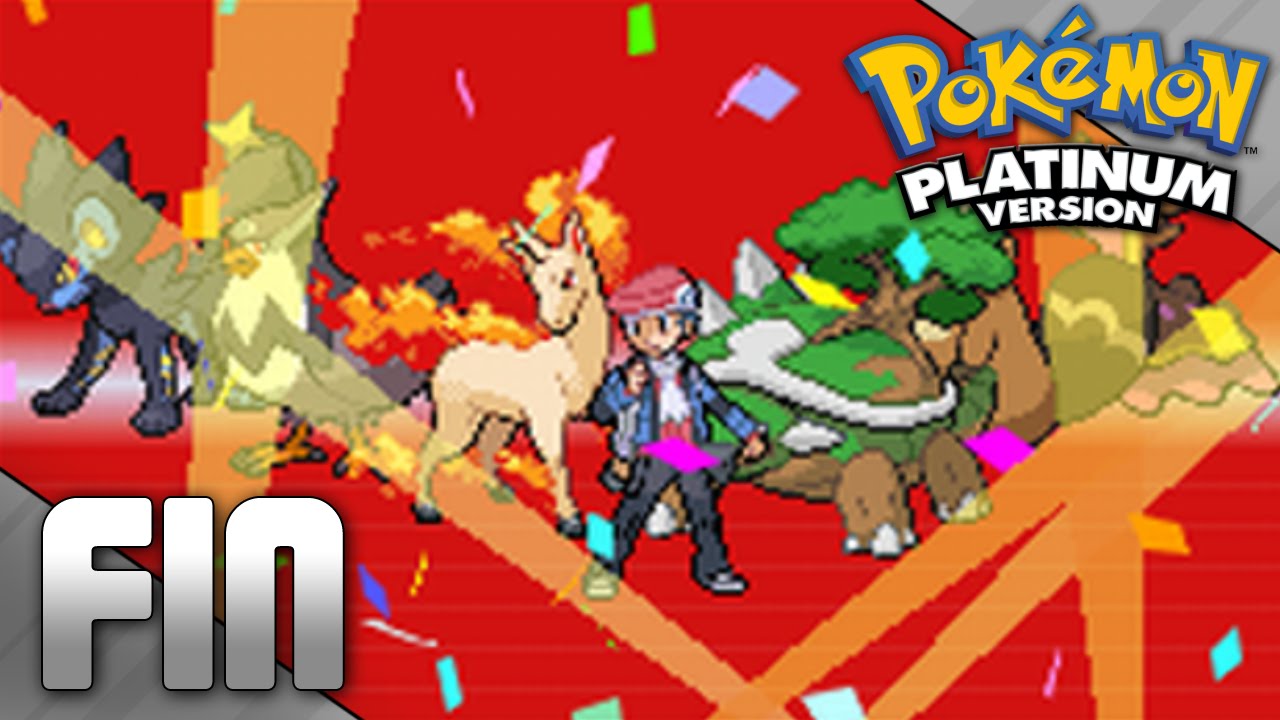 Pokemon Platinum Finale - Pokemon League Champion - YouTube