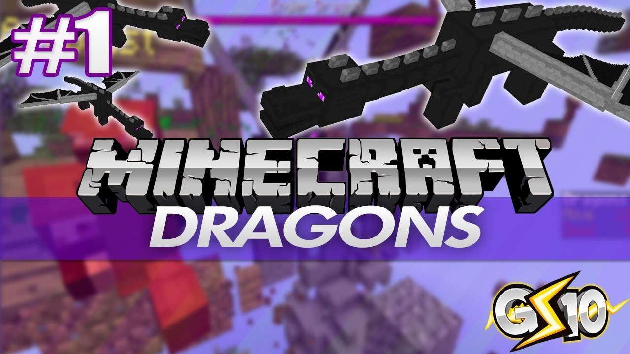 Minecraft Dragons Mini-Game w/ Graser & Friends! (Game 1) - YouTube