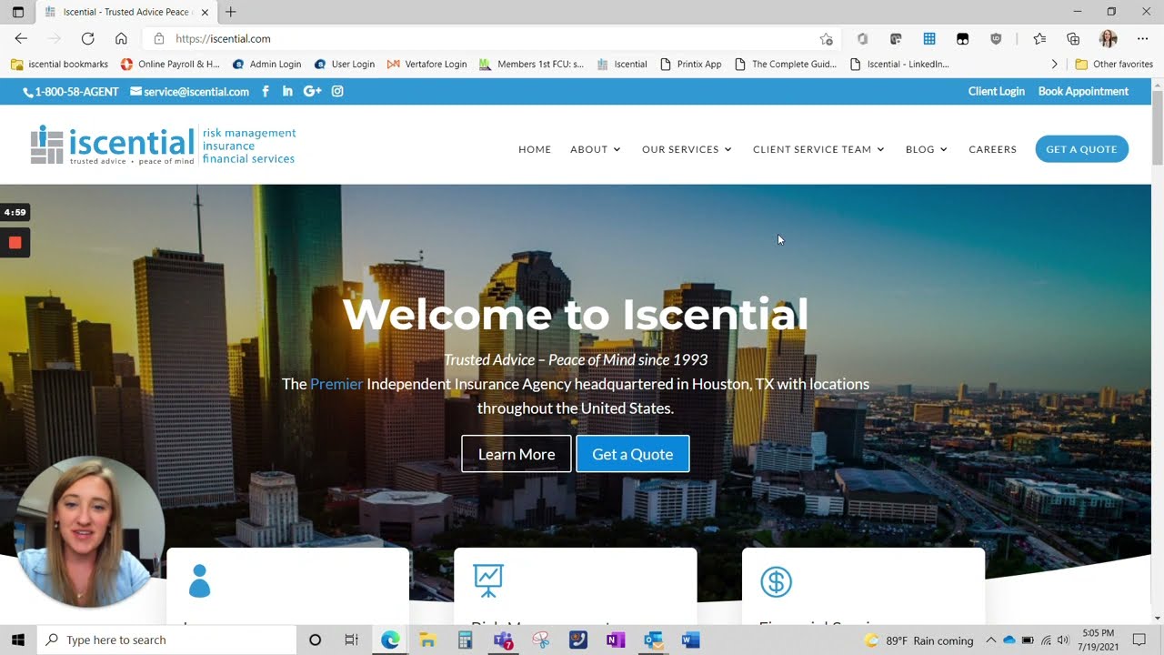 How to Use The iscential Client Portal - InsurLink - YouTube