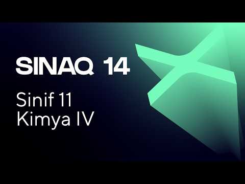 Kimya IV 11-ci sinif   Güvən Sınaq 14   Qrup fənləri üzrə