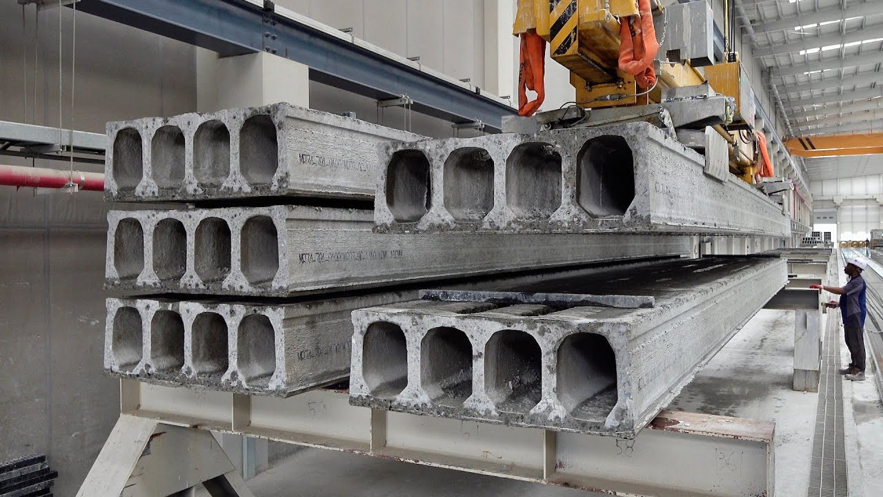 Amazing Automated Mass Production and Concrete Manufacturing Process ...