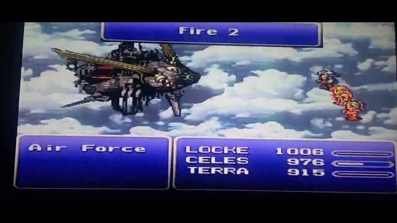 FF6 Air Force Boss - YouTube