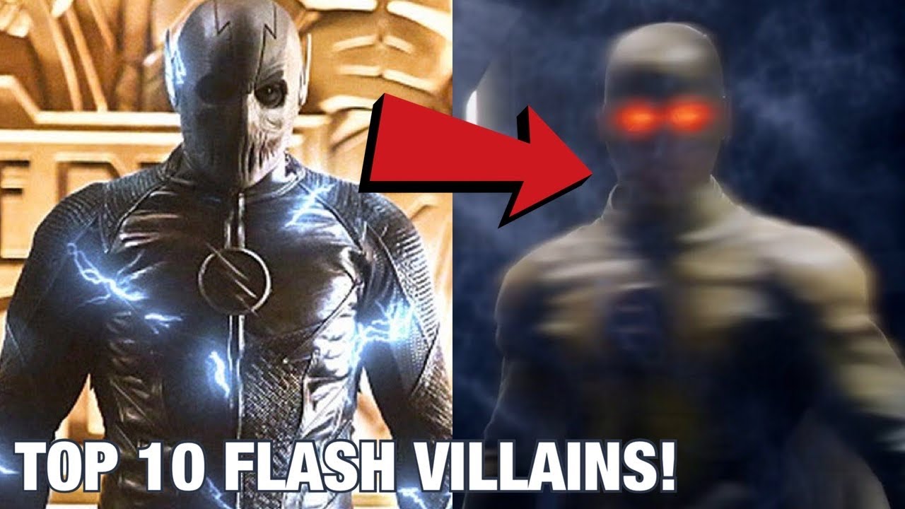 The Flash: Top 10 BEST Villains! - YouTube