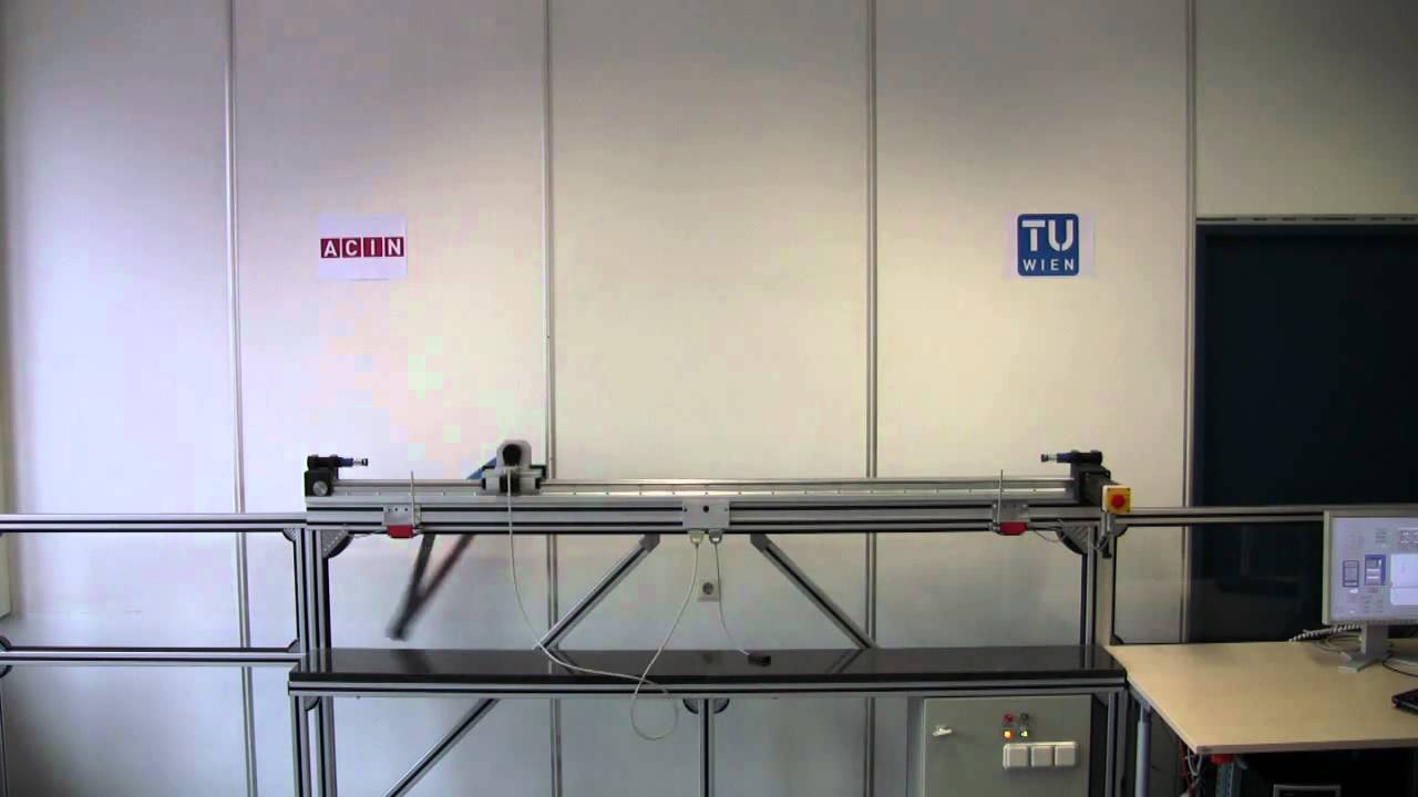Triple Pendulum on a Cart - YouTube