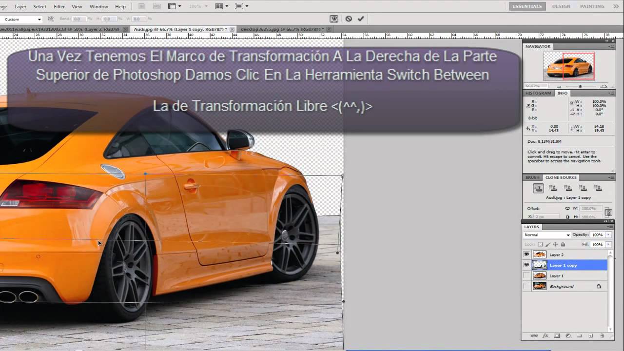 Personalizar Un Coche Con Photoshop Cs5 HDR - YouTube