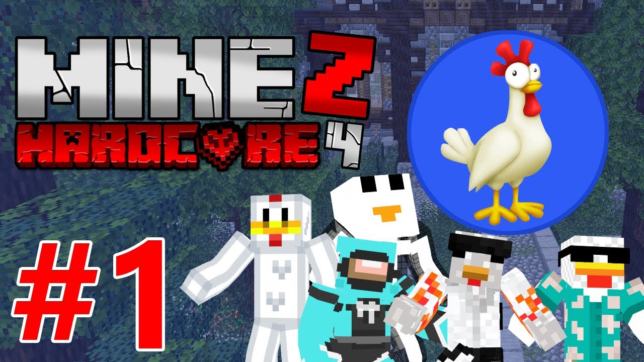 Team Chicken From Hayday | HarryTheMeep Hardcore MineZ Season 4 Episode ...