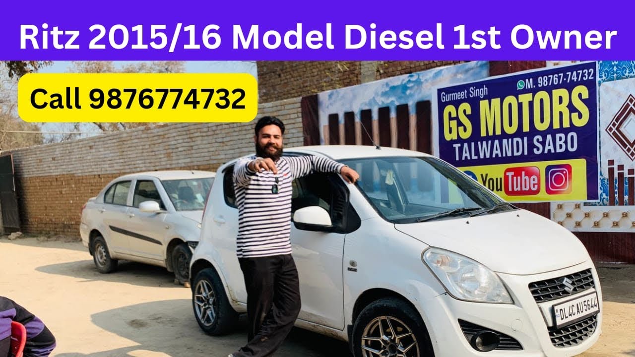 👉 RITZ Second hand model 2015/16 For Sale | GS Motors Talwandi Sabo 👈 ...