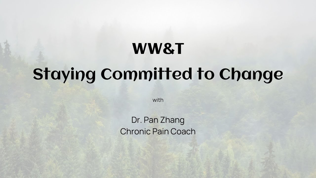 WW&T: How to stay committed to change - YouTube