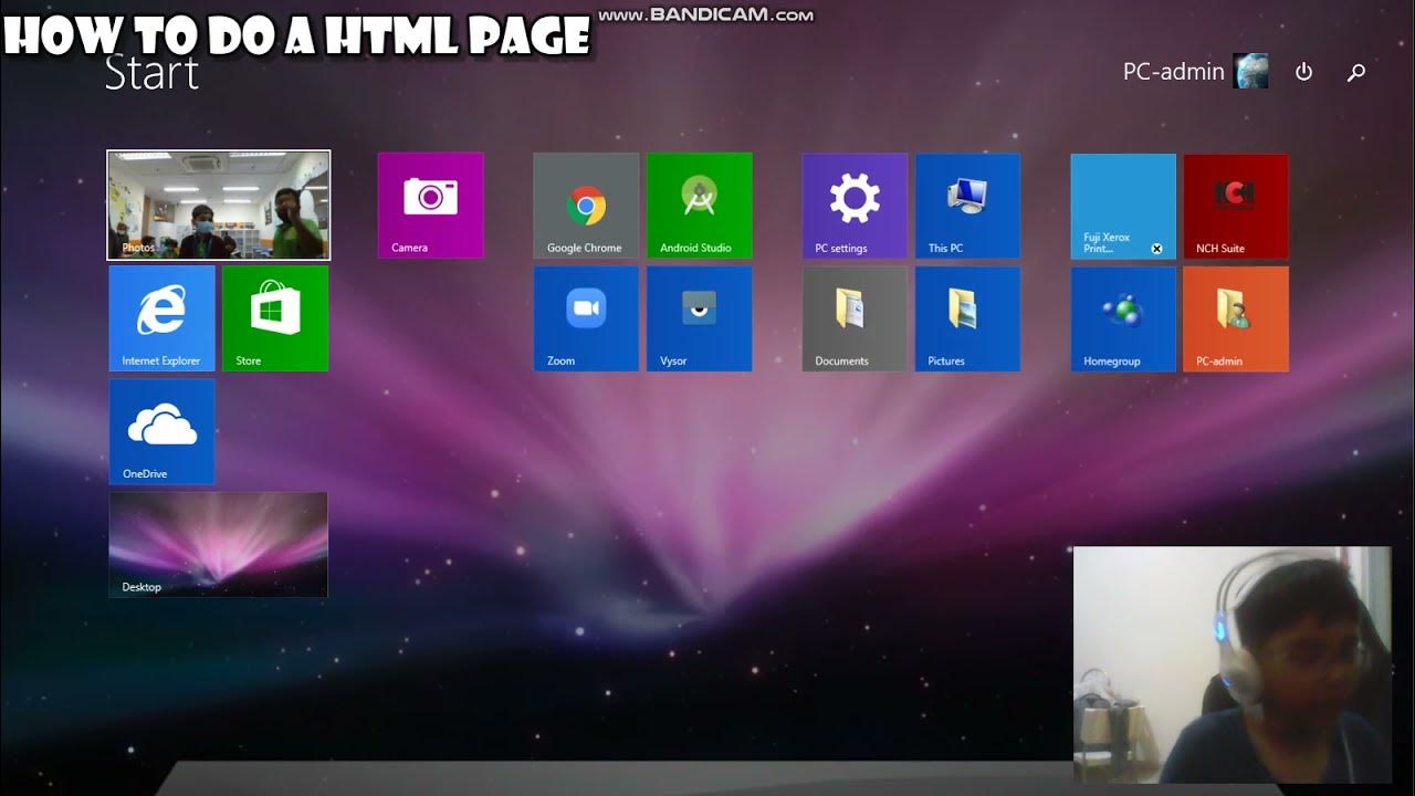 How to make a basic html page - YouTube