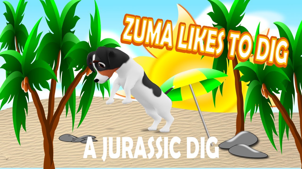 Dinosaurs! Will Zuma find a bone? | AR Game Play #gaming - YouTube