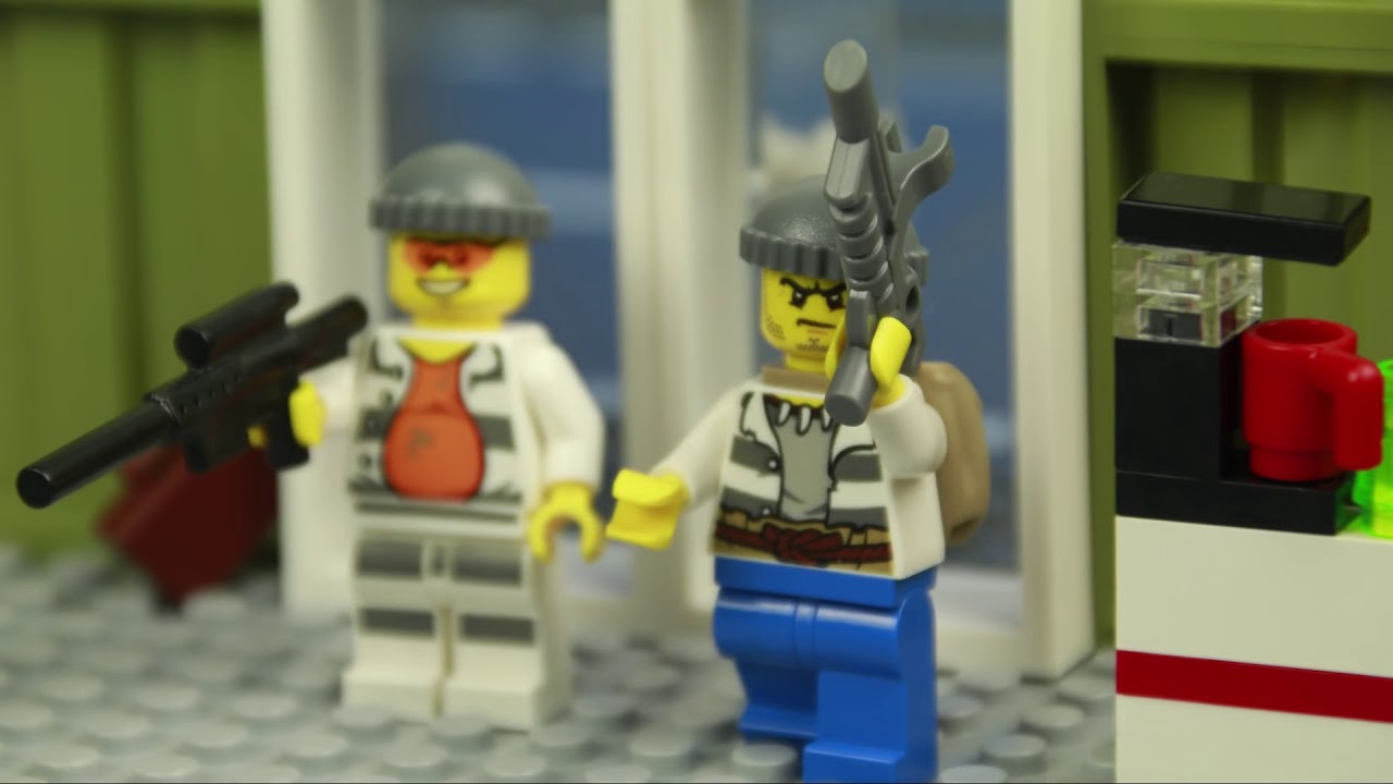 Lego Bank Robbery - YouTube